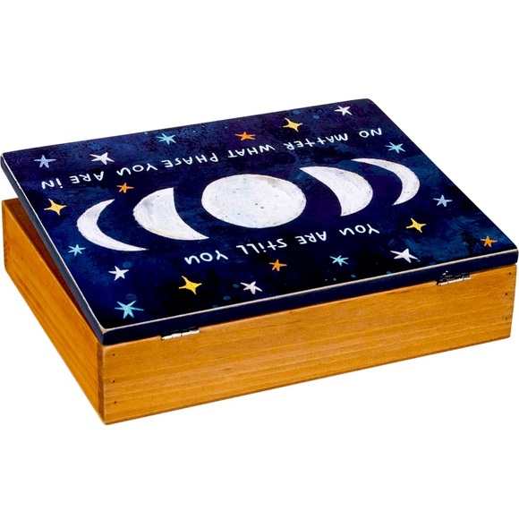 Primitives by Kathy | Accents | Celestial Moon Phases And Stars Design ...